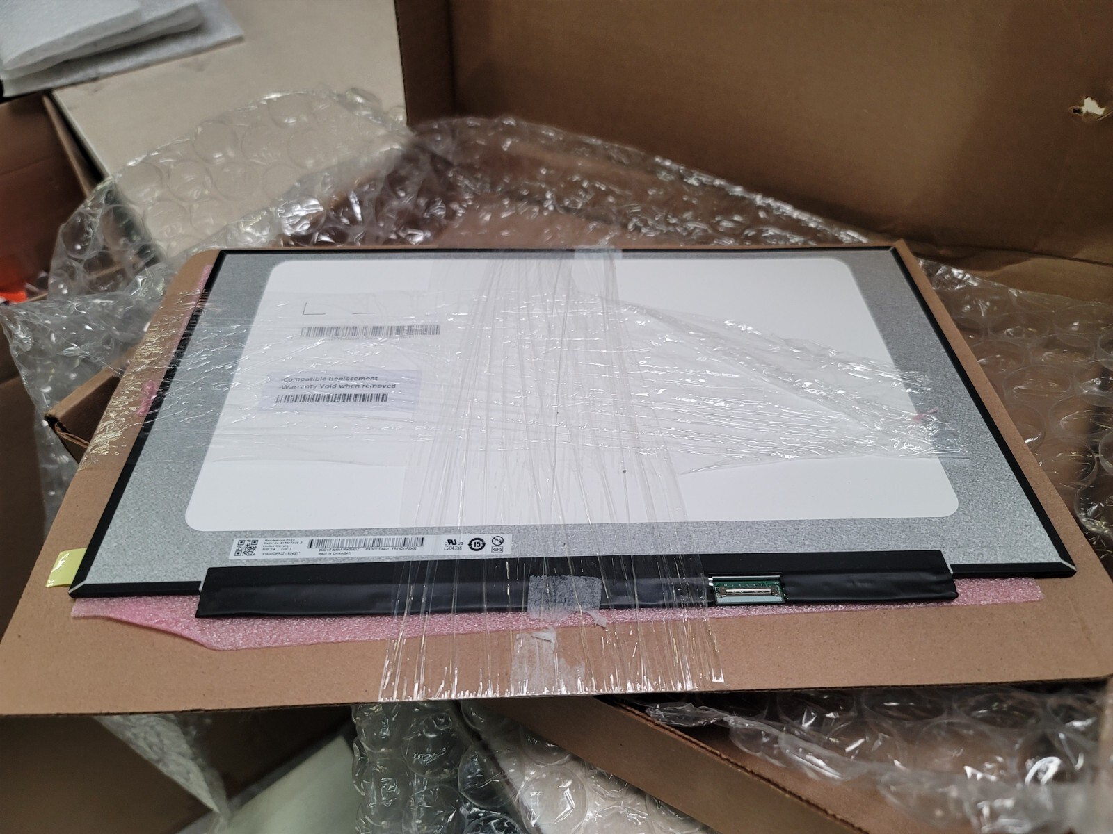 15.6" IPS FHD LCD Screen Compatible B156HTN06.1 B156HAN02.7 No brackets ...