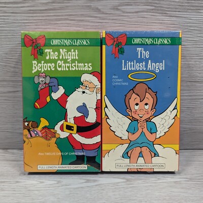 Christmas Classics VHS | The Littlest Angel And The Night Before ...