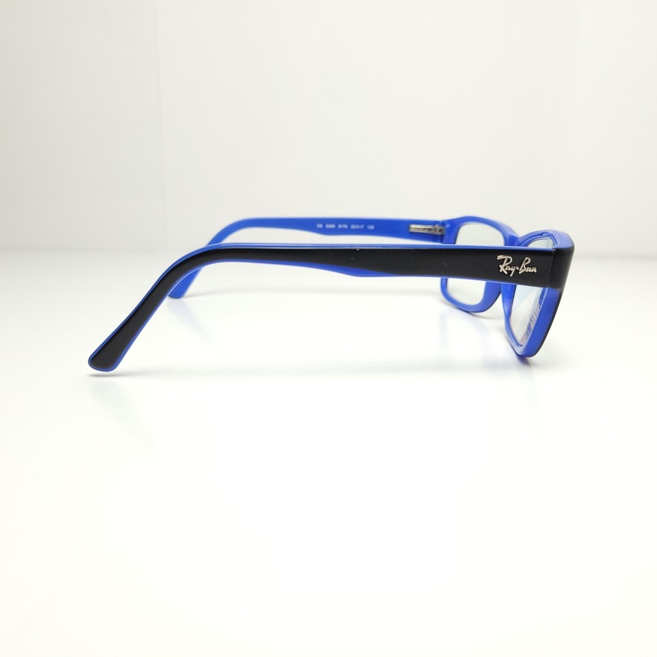 Ray Ban RB5268 5179 Eyeglasses Blue Black 52-17-135 | eBay