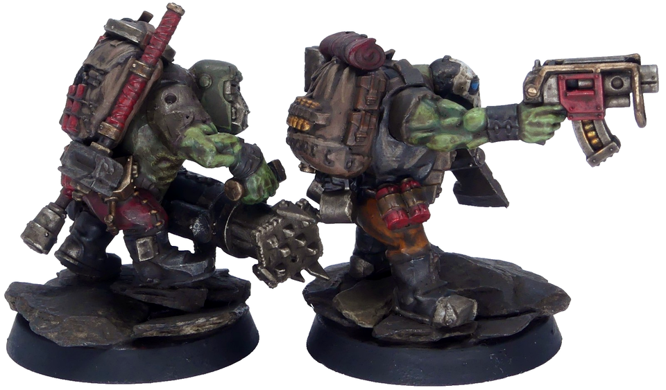 Warhammer 40k Orks Warhammer 40K Ork Kill Team Kommandos (12 Models) | eBay