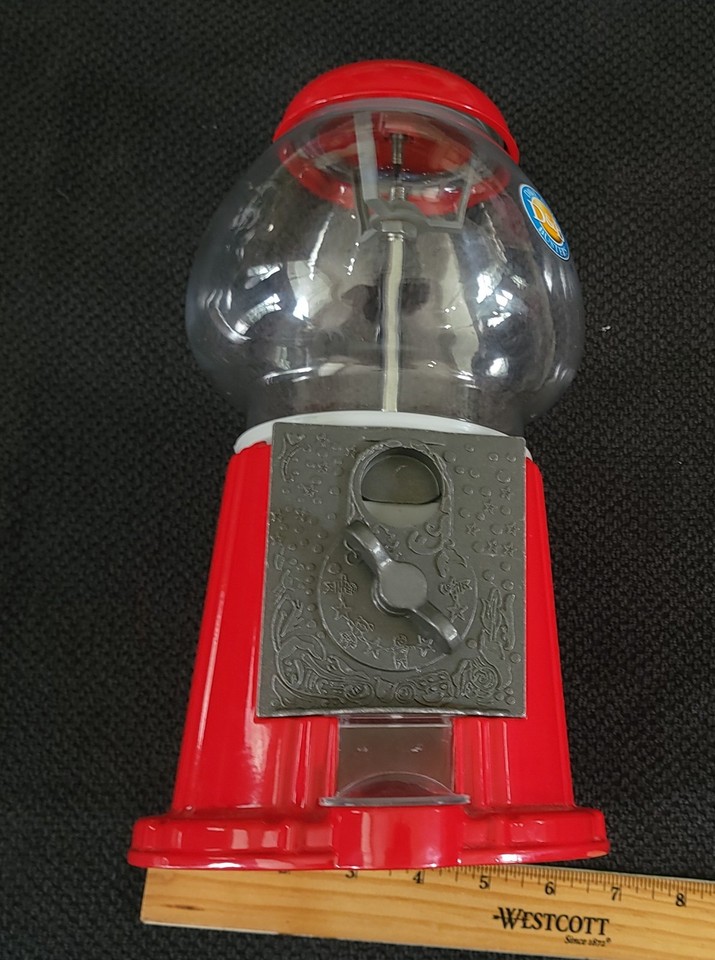Metal Gumball Machine - Vintage Style Dave And Busters Gumball Machine ...