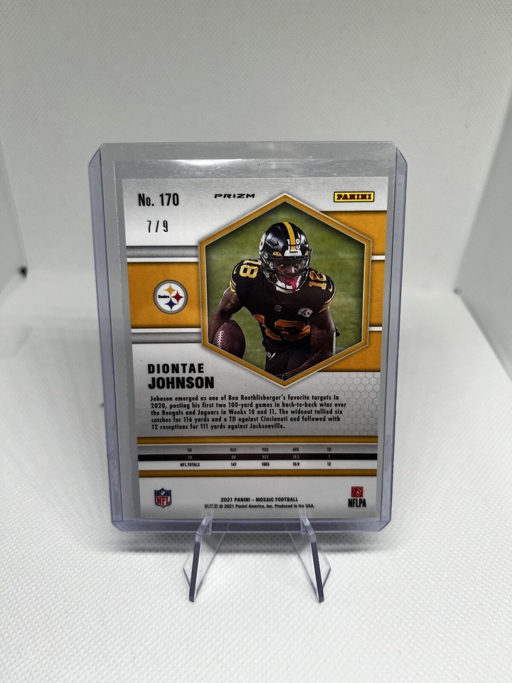 Deonte Johnson mosaic 2021 #170 7/9 | eBay