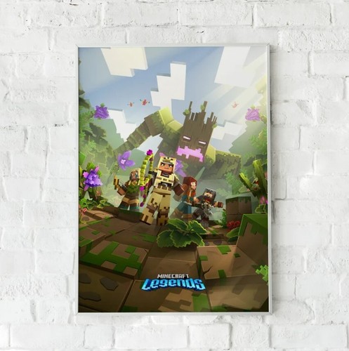 Minecraft Poster, Minecraft Game Poster, Game Poster, PC Poster, Poster ...