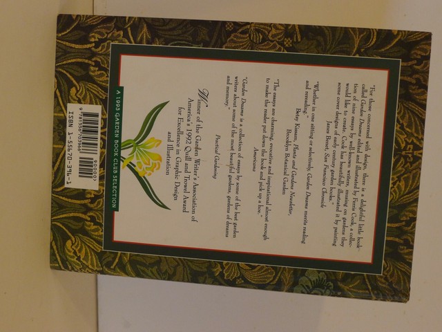 Garden Dreams by Ferris Cook (1995, Children's Board Books) for sale ...