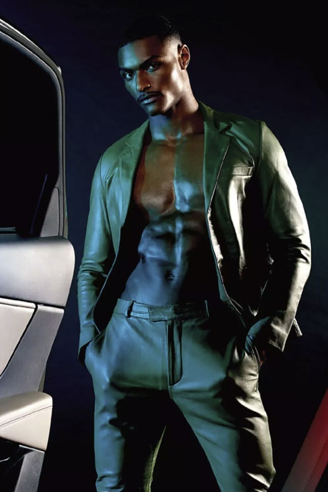 [O677] Male Model Showing Off Posing Beefcake Alpha Hunk Man | eBay