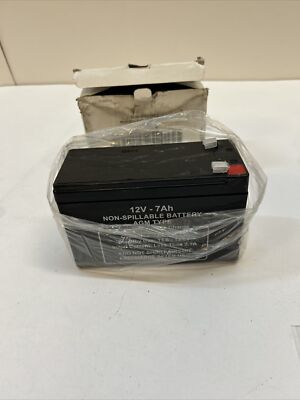 GRAINGER APPROVED 47014 Sealed Lead Acid Battery,12VDC,7Ah 853592005232 ...