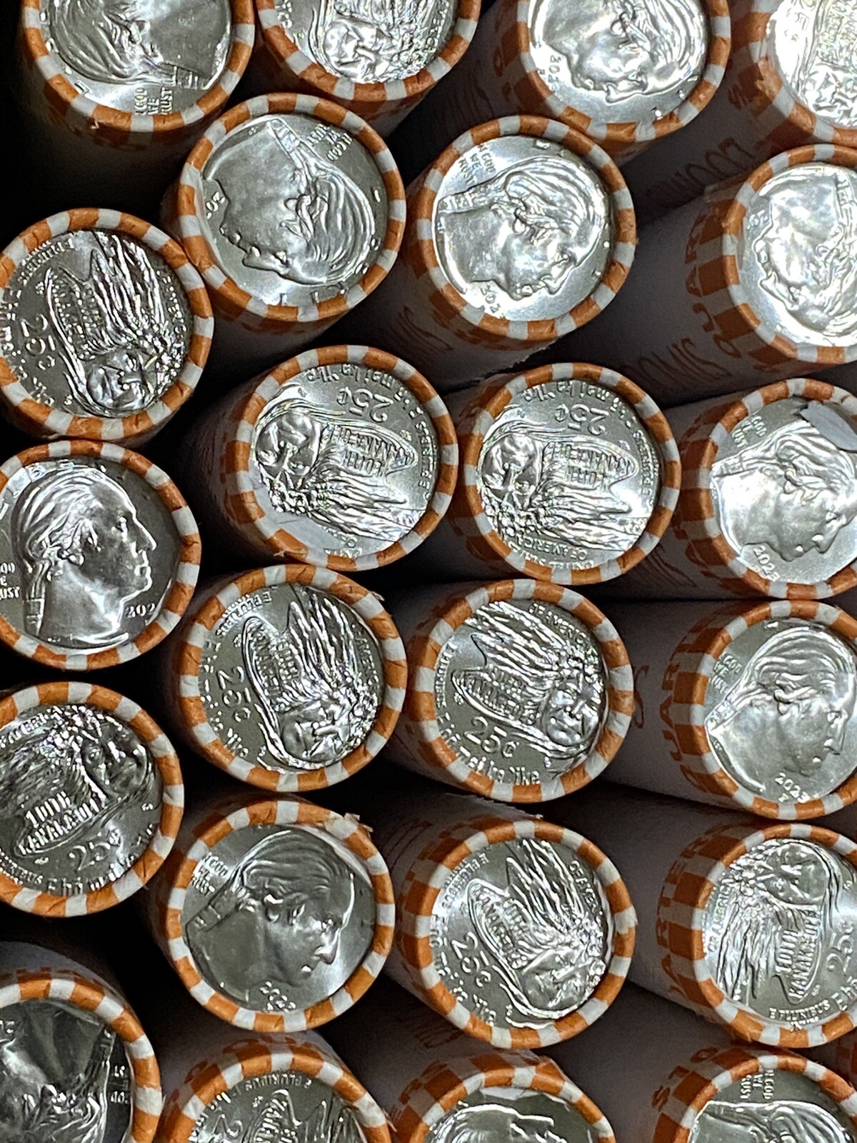 FULL ROLL - 2023 Edith Kanaka’Ole Quarter Loomis Rolls Philadelphia ...