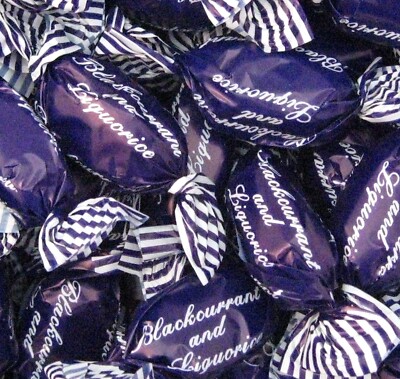Sugar Free BLACKCURRANT & LIQUORICE Sweets Diabetics Lite And Boiled UK ...