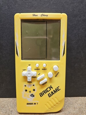 Big Screen Brick Game Console 9999 In 1 Handheld Arcade Classic Puzzle ...