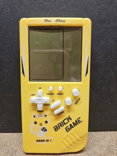 Big Screen Brick Game Console 9999 In 1 Handheld Arcade Classic Puzzle ...