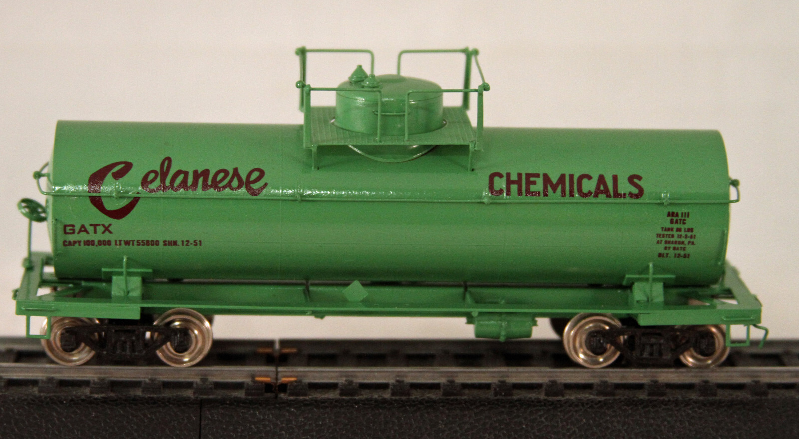 Precision Scale - 10K Tank Car - GATX - Item #15674 -Car #77416 -RTR ...