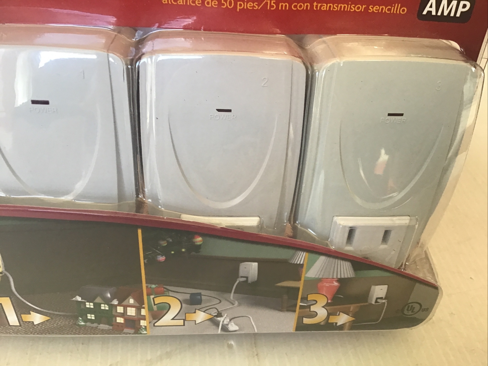 Westinghouse T28068 2 Outlet Indoor Wireless Remote Control Switch Plug ...