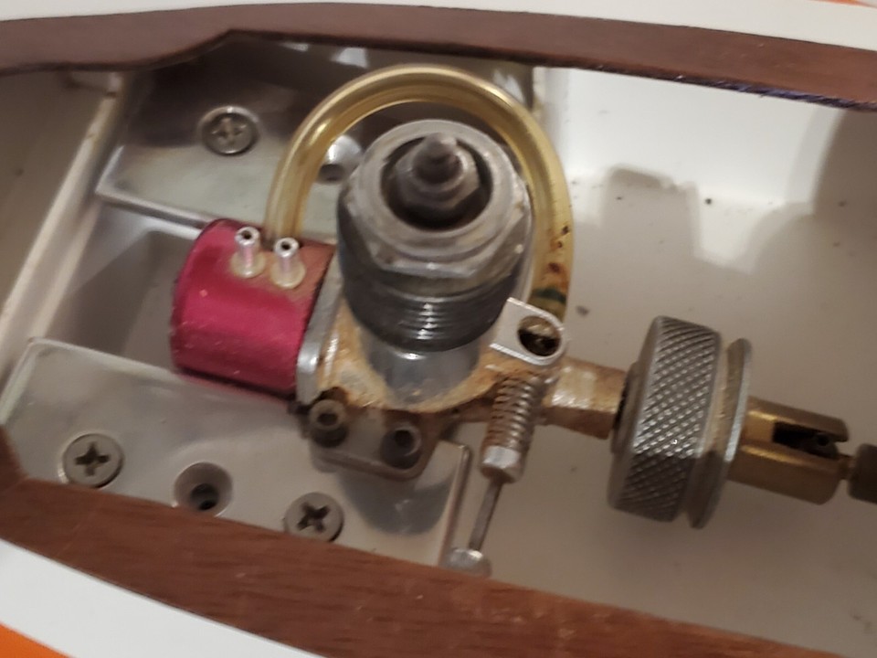 Tether Race Boat Hydroplane Miss Thriftway U-60 Model Kit Built w ...