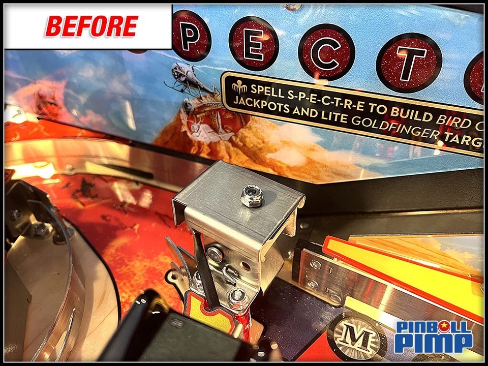 Stern James Bond 007 Pinball "HELIPAD" Custom Designed Acrylic Mod - A ...