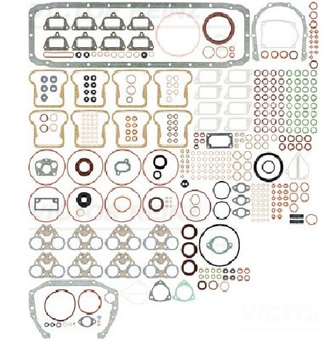 Full sealing kit for engine Deutz KHD F 8 L 413 F / F 8 L 513 F8L513 ...