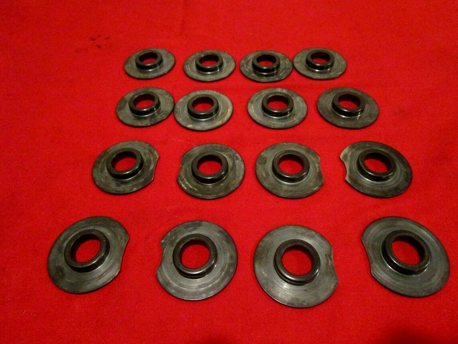 MANLEY valve spring locators 1.610 OD .062 thick ID.565 shoulder.835 8 ...