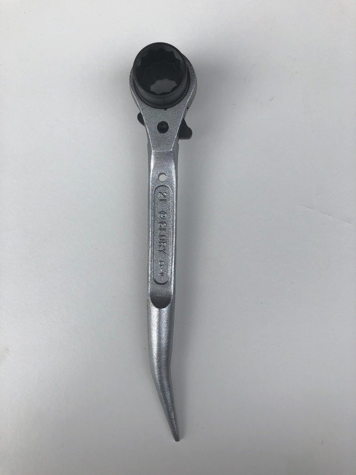 Glory Scaffold Double Ratchet Podger Curve Spanner (Size 19mm & 21mm ...