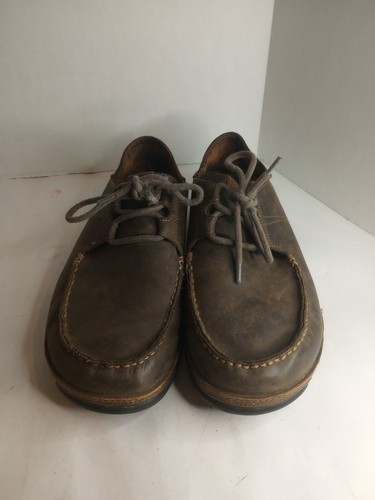 OluKai Ohana Men's Size 9.5 US 10171-6333 Brown Lace Up Nubuck Leather ...