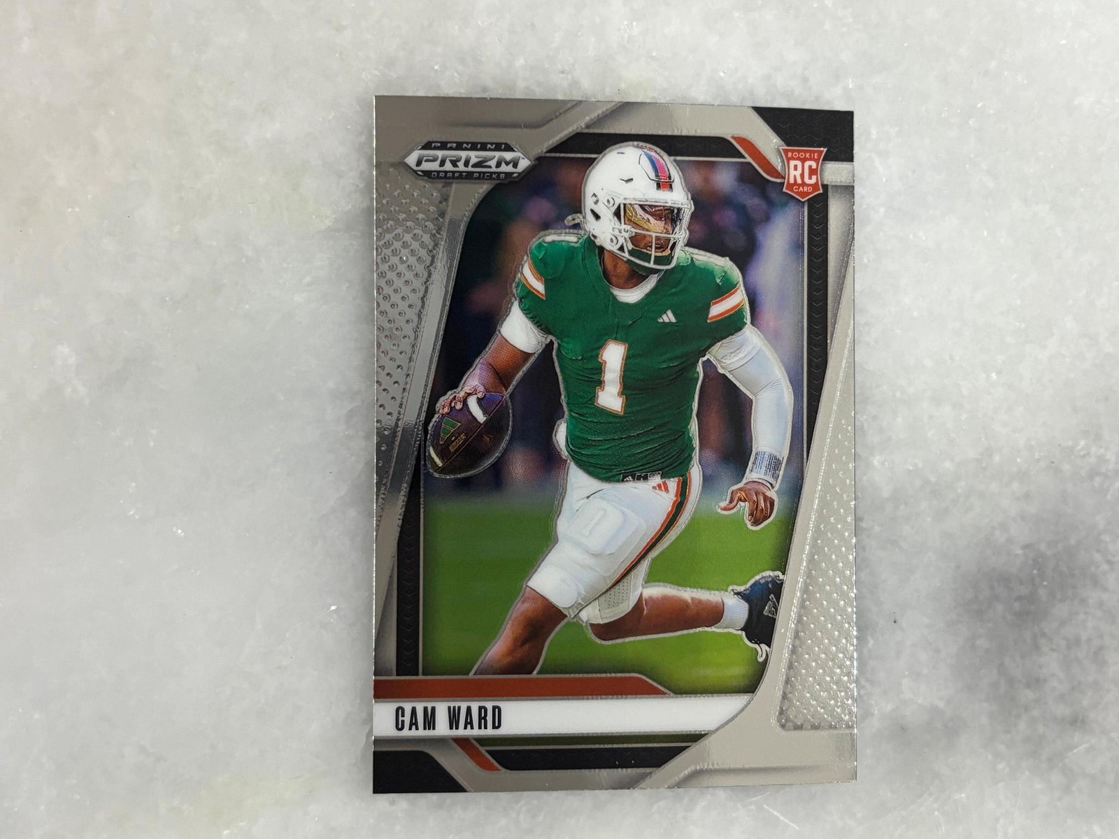 Cam Ward 2025 Prizm Draft Rookie RC Miami Hurricanes E56 | eBay
