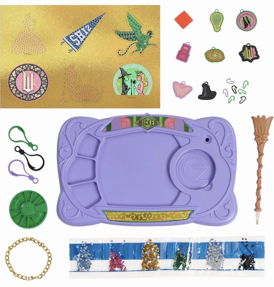 Wicked Gem Art Studio Universal Bling Your Own Designs Clip Ons, Craft ...