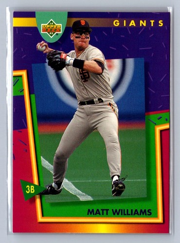 1993 Upper Deck Fun Pack #104 Matt Williams | eBay