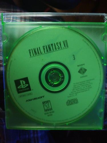Final Fantasy VII, 7 (Sony PlayStation, PS1 1997) DISC 3 ONLY ...