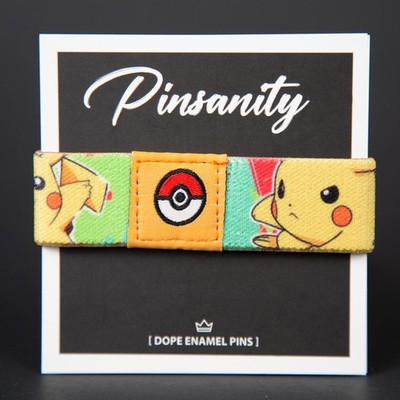 Pikachu double sided stretch bracelet - one size fits all - pokemon | eBay