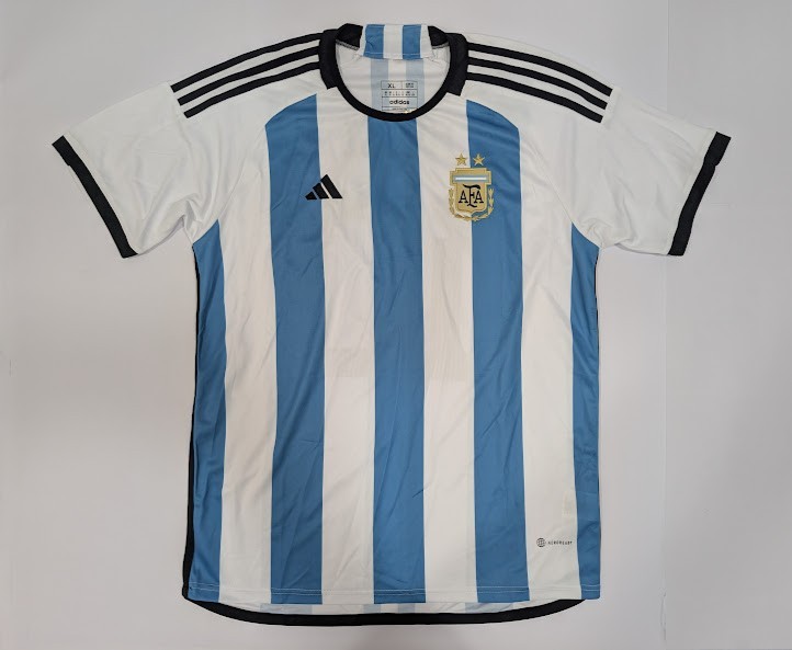 LIONEL MESSI Back Signed Argentina Jersey Authenticated by Exclusive ...