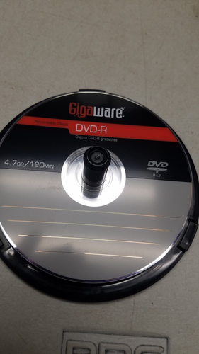 Lot of 10 Gigaware 4.7 GB DVD-R Graphics Disc (C) | eBay