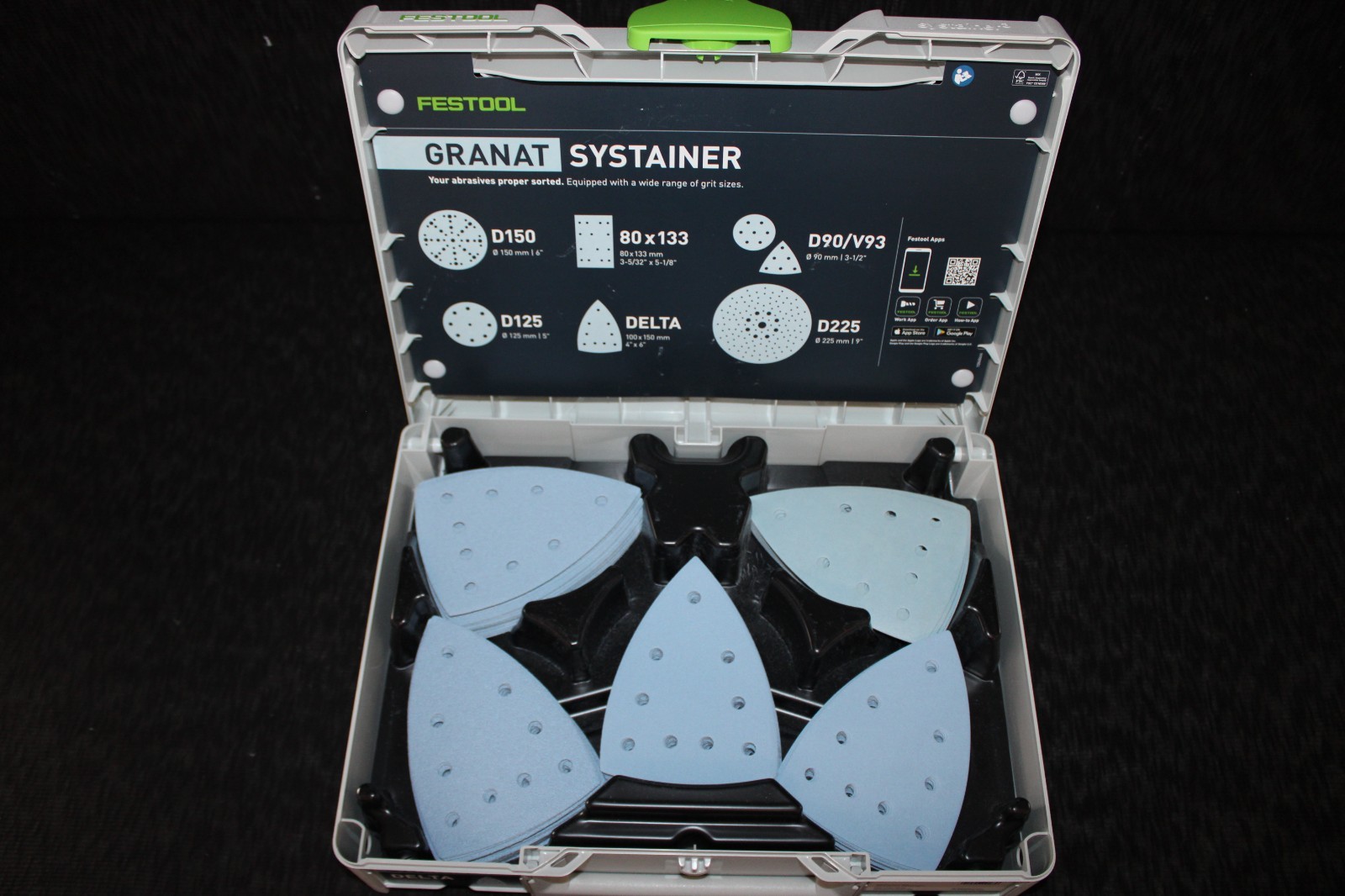 Festool 578195 Delta GR SYS Abrasives Systainer³ | eBay