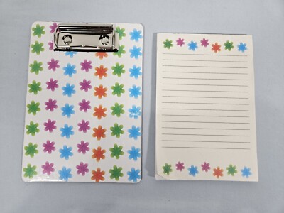 Vintage Magnetic Locker Clipboard With Notepad Small | eBay