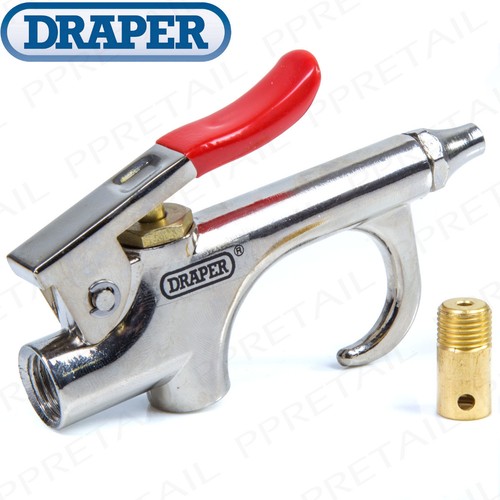 Draper COMPRESSED AIR BLOW GUNS Long Reach/Nozzle/Hand Dust/Water ...