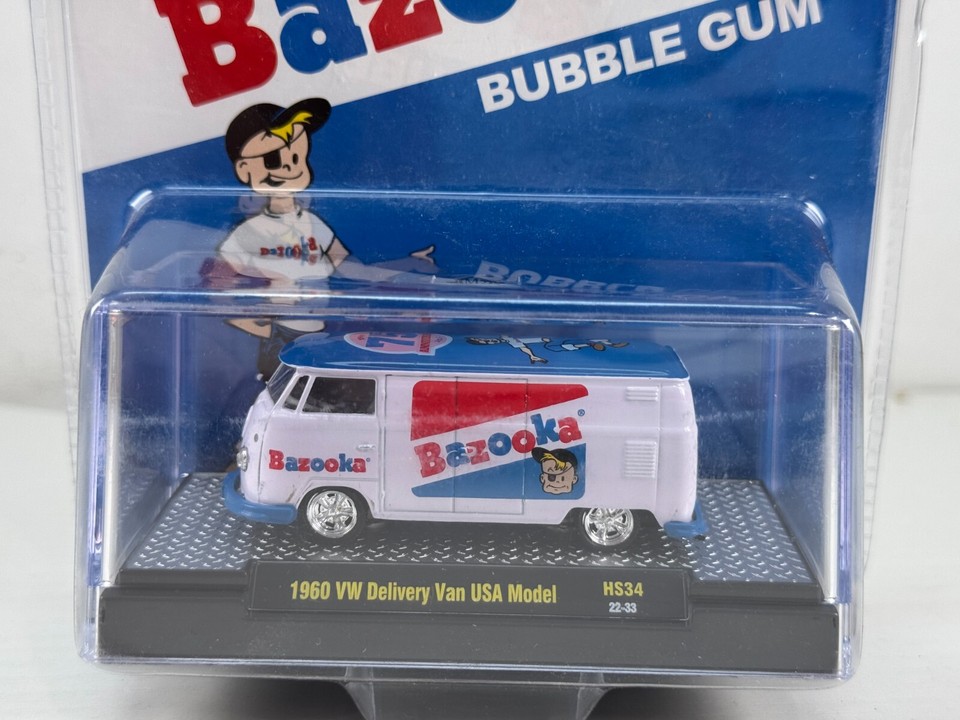 M2 Machines Bazooka 1960 VW Volkswagen Delivery Van USA Limited Edition ...