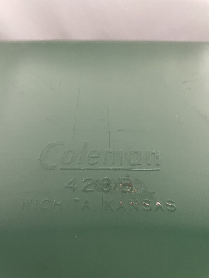 1950’s Vintage Coleman Model 426B Triple 3 Burner Green Gas Camping ...