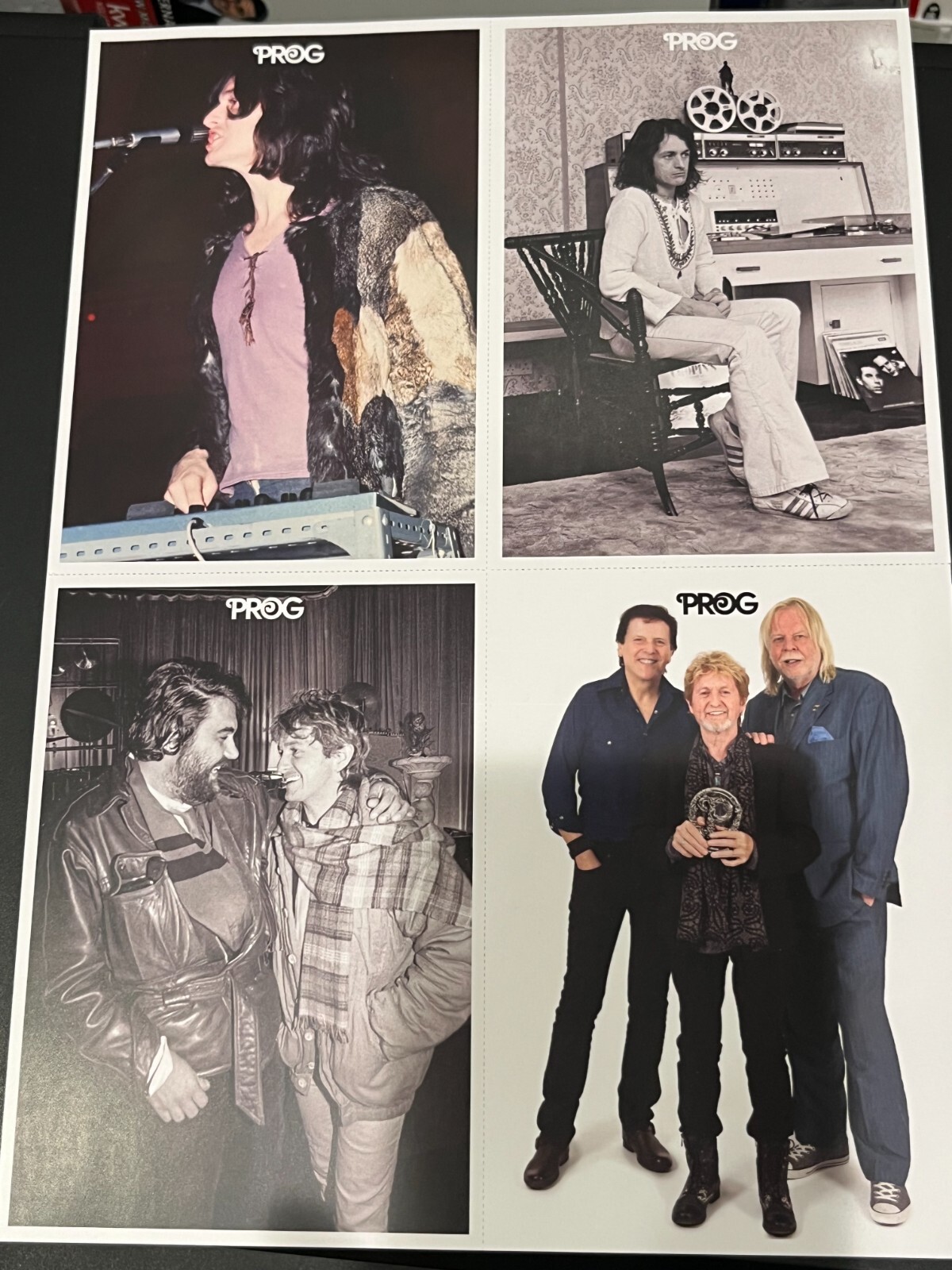 Jon Anderson/Yes - Postcards (Set of 4, 4" X 6") Prog Magazine | eBay