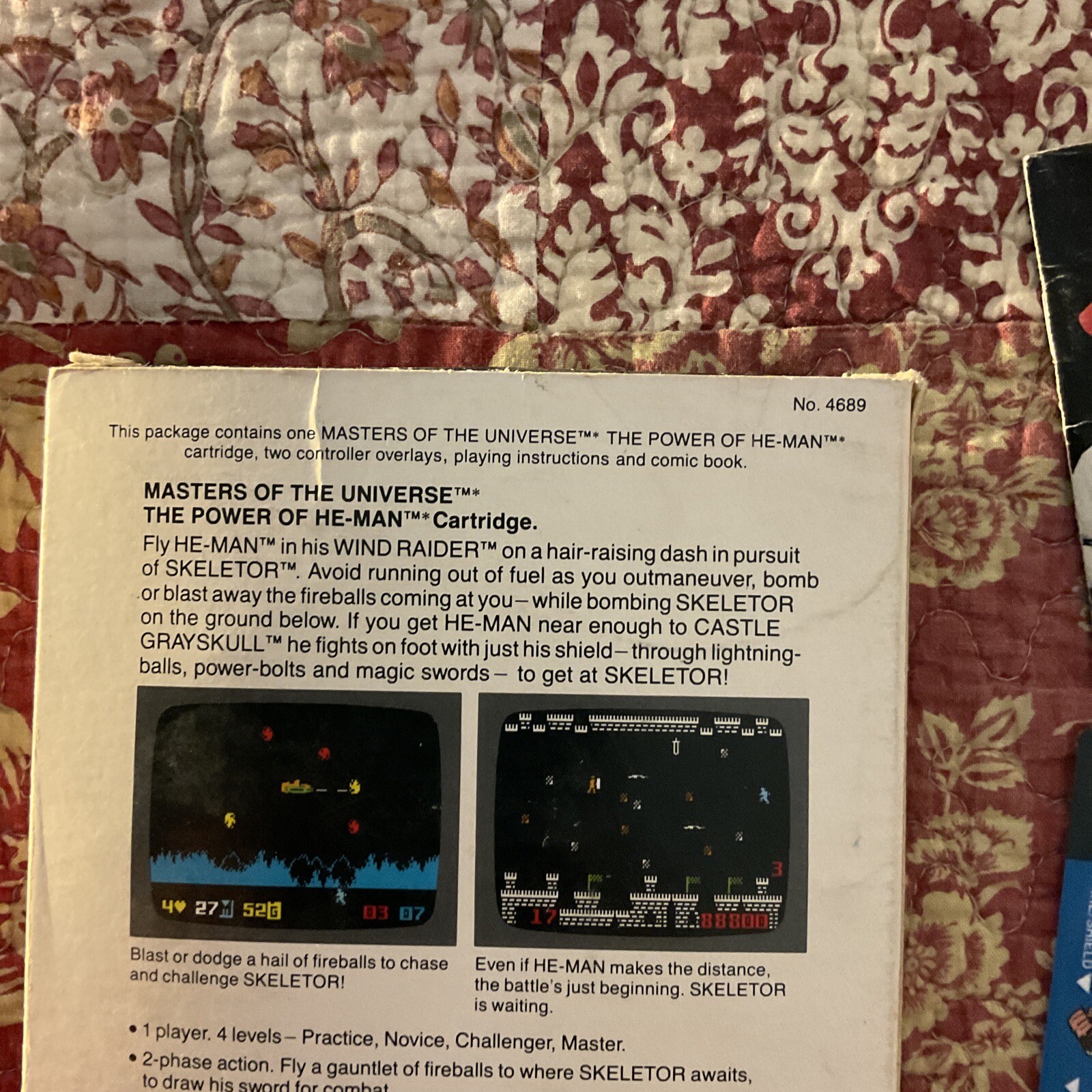 Masters of the Universe: The Power of He-Man (Intellivision, 1983) 80s ...