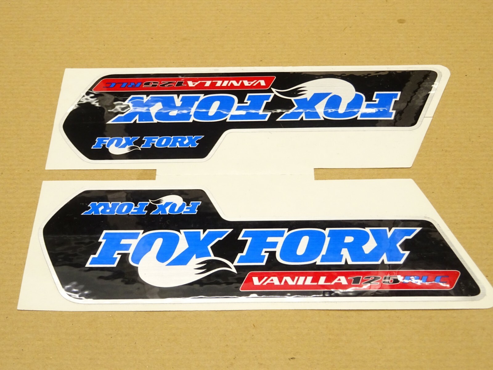 Fox Racing Vanilla Fork Stickers Decals Genuine Various Models Mtb Xc ...