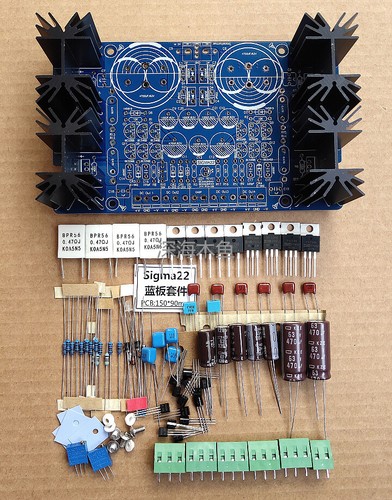 Sigma22 Linear Regulated Power Supply PSU kit for Preamp headphone amp ...