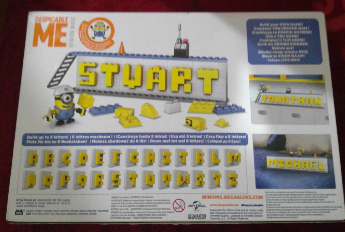 Despicable Me Letters