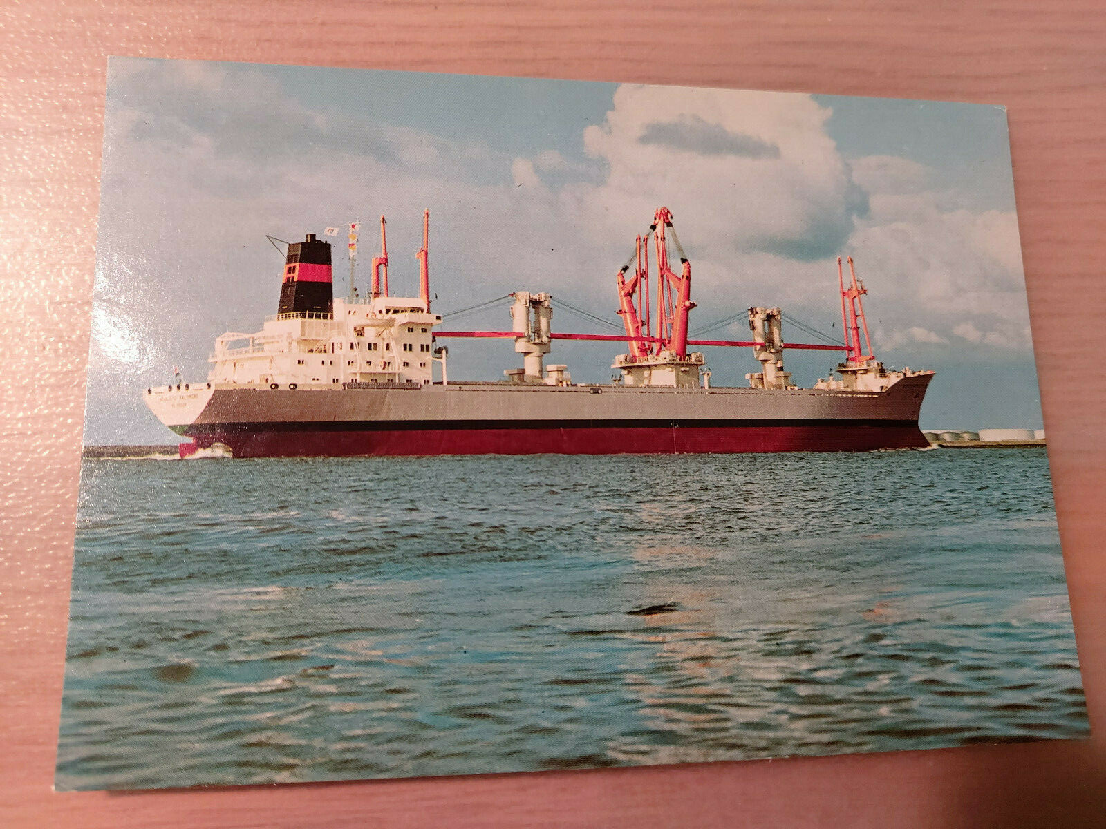 Postkarte Frachtschiff MV Nedlloyd Baltimore? Reederei Nedlloyd ...