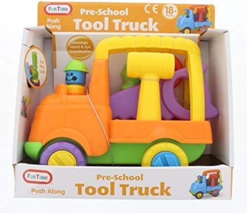 Fun Time Push along Pre-School Tool Truck 313041980911| eBay