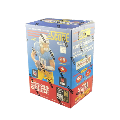 2024 Panini Score NFL Football Blaster Box-6 Packs of 22 Card NEW ...