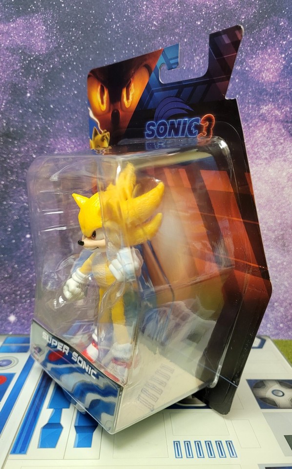Sonic The Hedgehog 3 Movie "SUPER SONIC" 5inch Figure Jakks | eBay