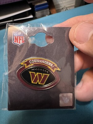 Washington Commanders “Touchdown” Pin NFL LICENSED | eBay