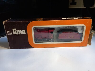 LIMA 1646M CLASS 4F TENDER LOCO 4683 IN LMS RED LIVERY BOXED TESTED ...