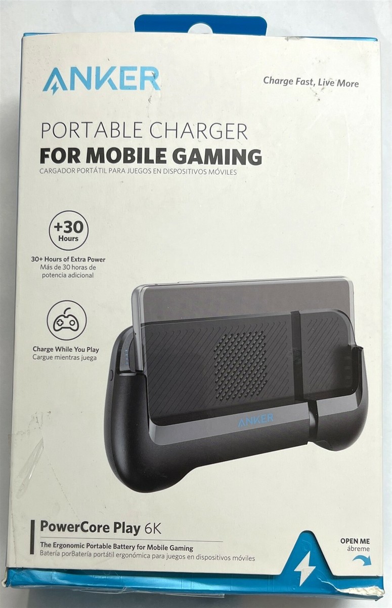 Anker PowerCore Mobile Game Controller with 6700mAh Power Bank - A1254