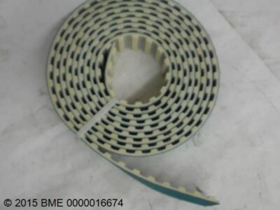 Roll Timing Belt H-100 X 9" Long White Polly With Green Cloth Backing ...