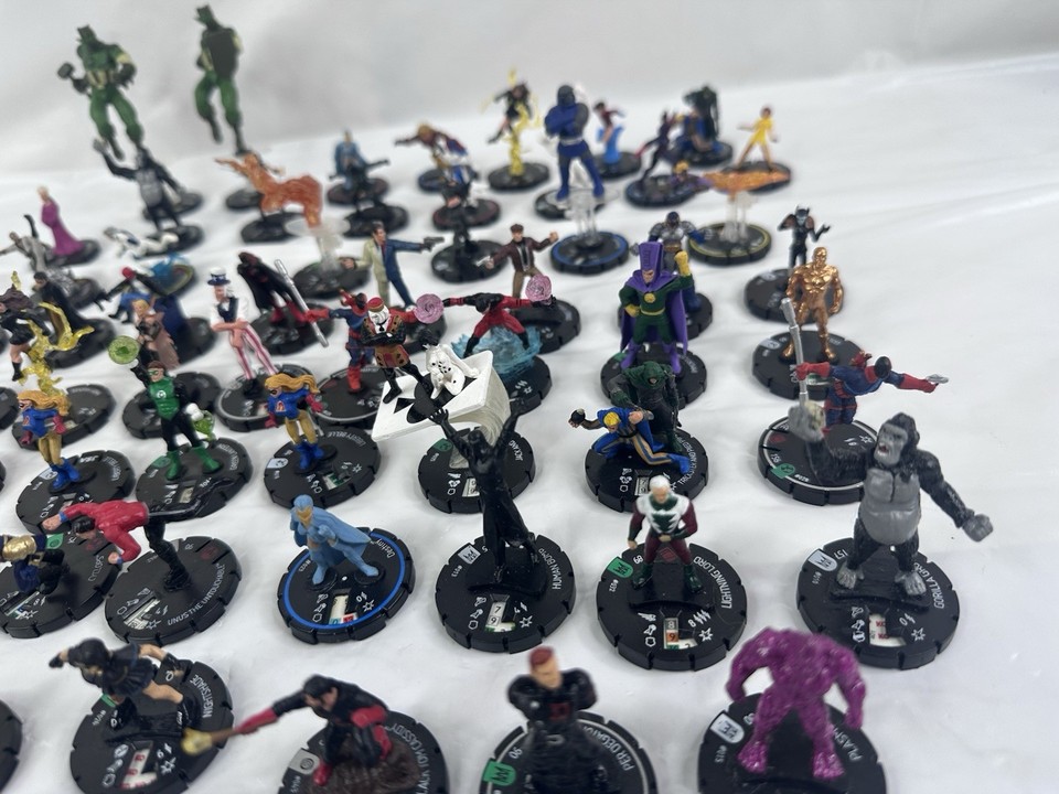 Heroclix Lot Mix Marvel DC Super Hero Game 70+ | eBay