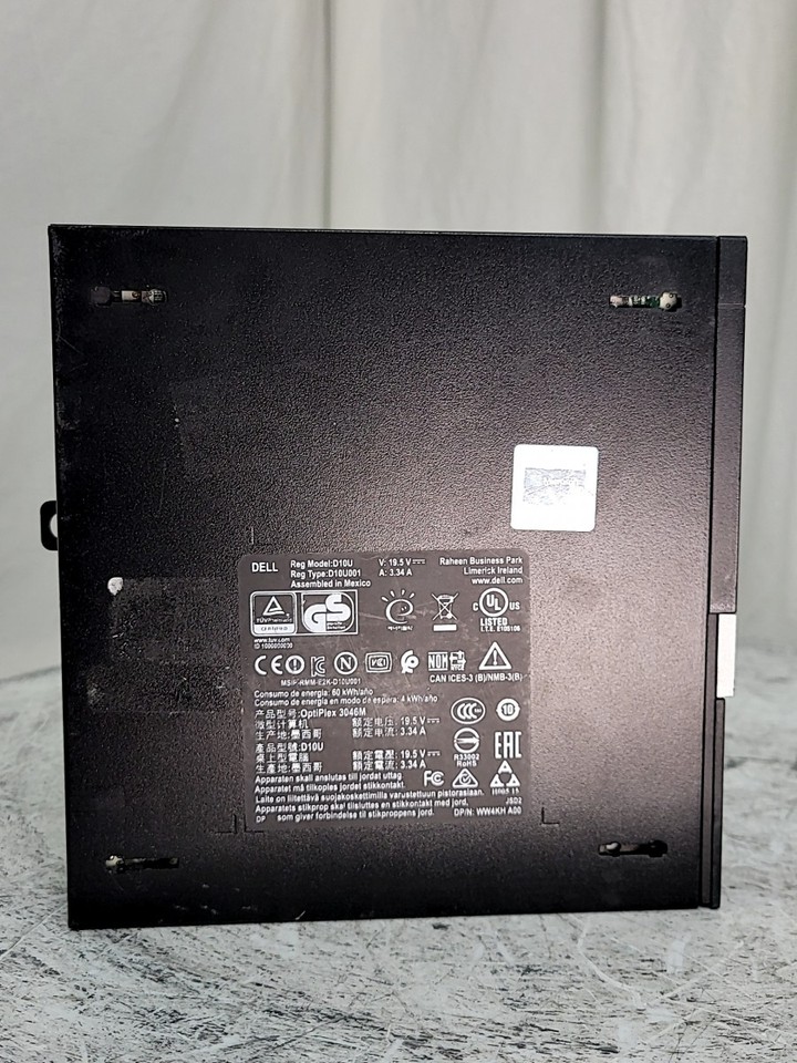 DELL OptiPlex 3046m D10U Micro PC Desktop Barebones SEE NOTES | eBay