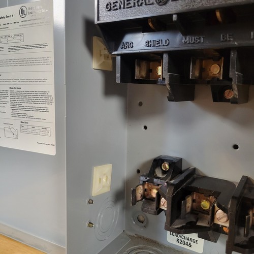 General Electric Safety Switch TH3361 Model 10 30 amp 600v Fused Indoor ...